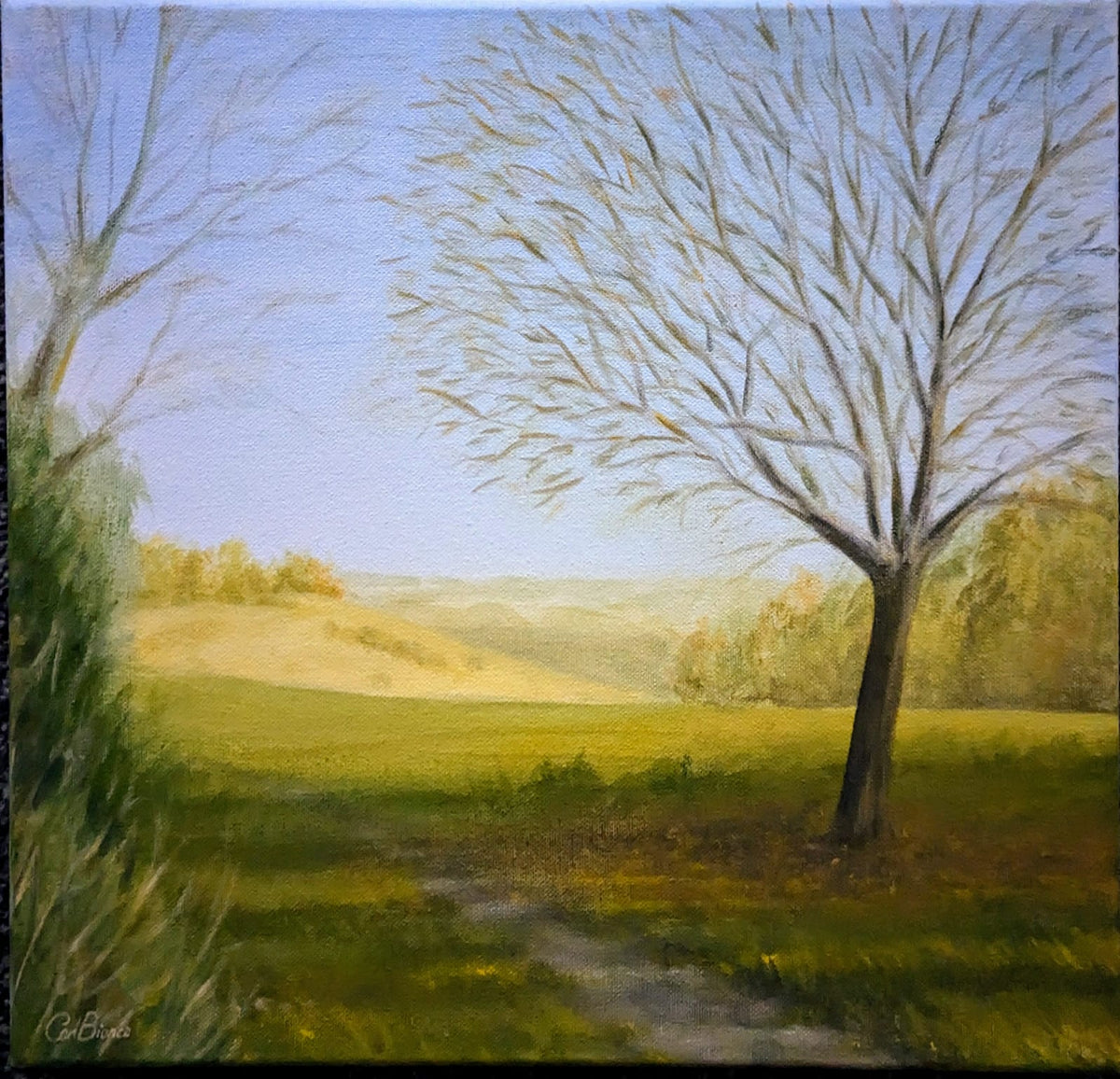 "Autumn at Lardon Chase" – Reeds Art and Framing