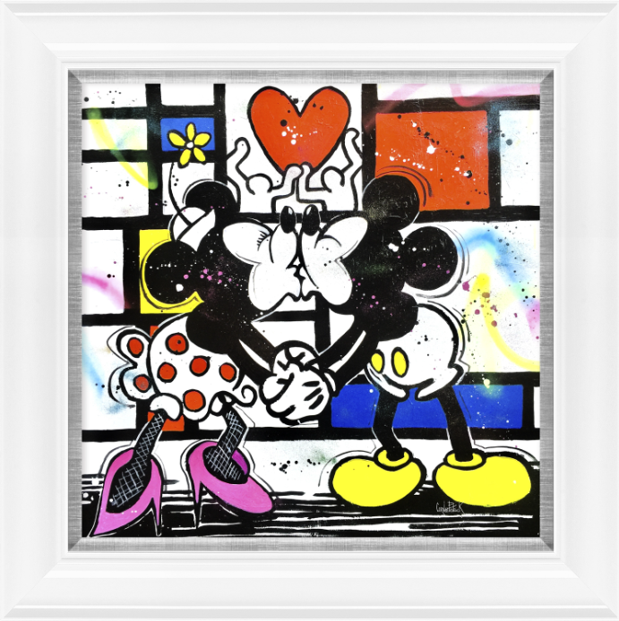 "L'amour Mondrian” By Patrick Cornee – Reeds Art and Framing