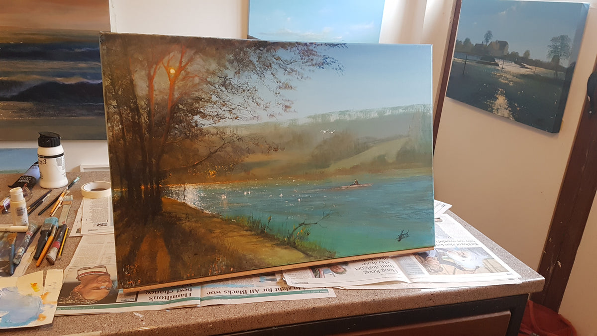Light on the Thames by Howard Birchmore – Reeds Art and Framing